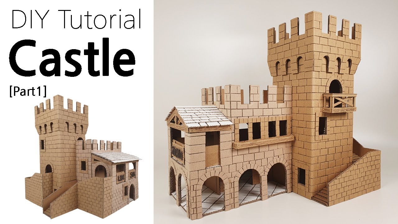 How To Build A Medieval Cardboard Castle Economicsdrawer