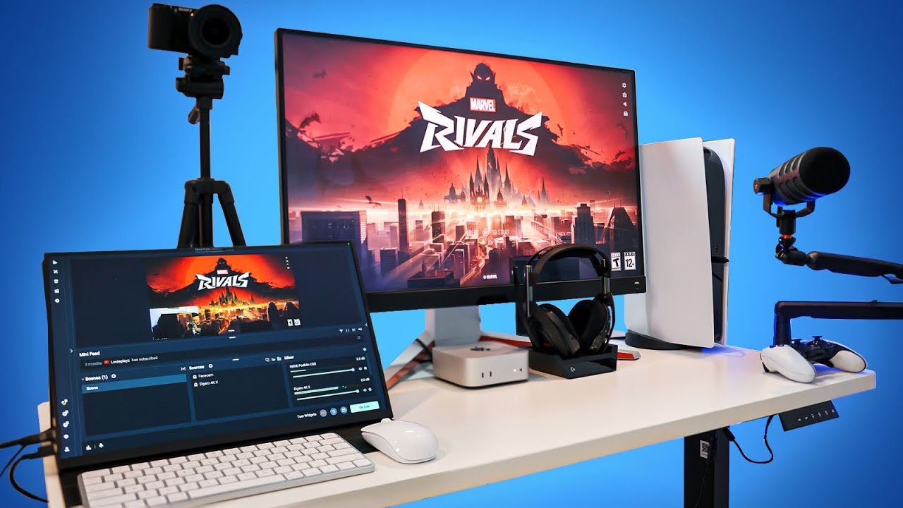 Building The Perfect Streaming Setup For Ps5 M4 Mac Mini Astro A50x