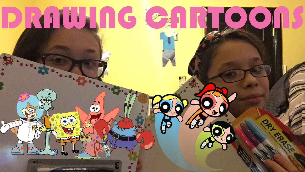 Drawing Cartoons Challenge Youtube