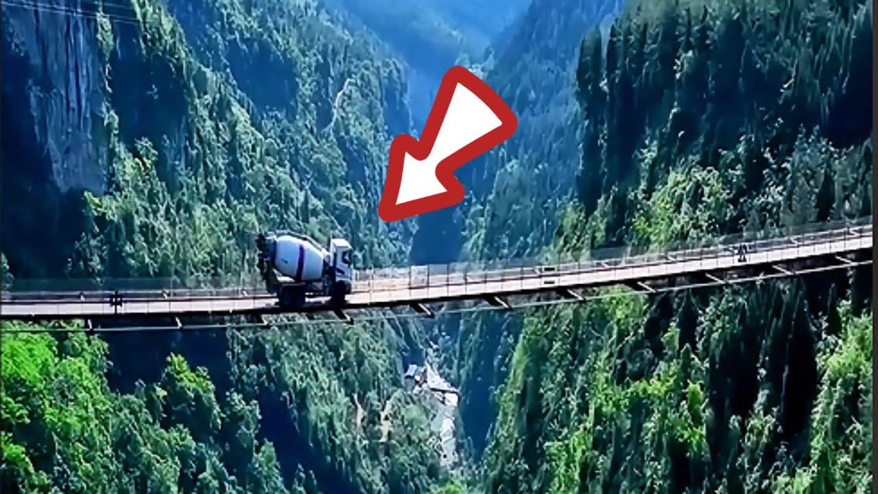 China S Thrilling Roads Bridges Jaw Dropping Cliff Wonders Youtube