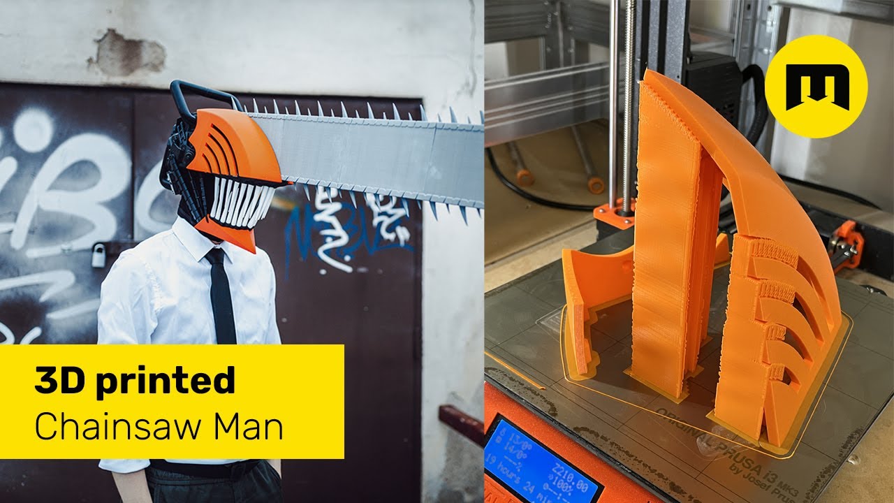 Chainsaw Man Cosplay 3d Printing And Assembly Youtube