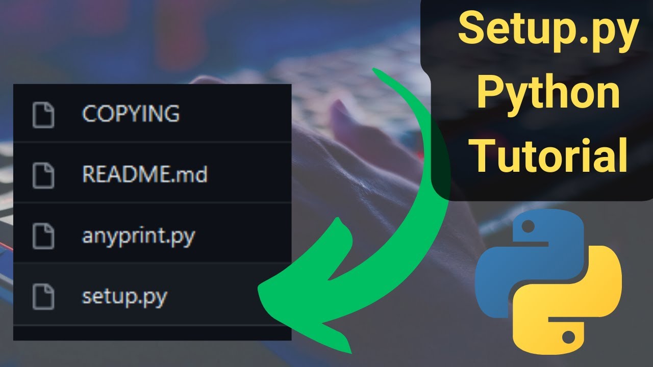 Install A Python Module Using Setup Py Coding Tutorial Linux Youtube