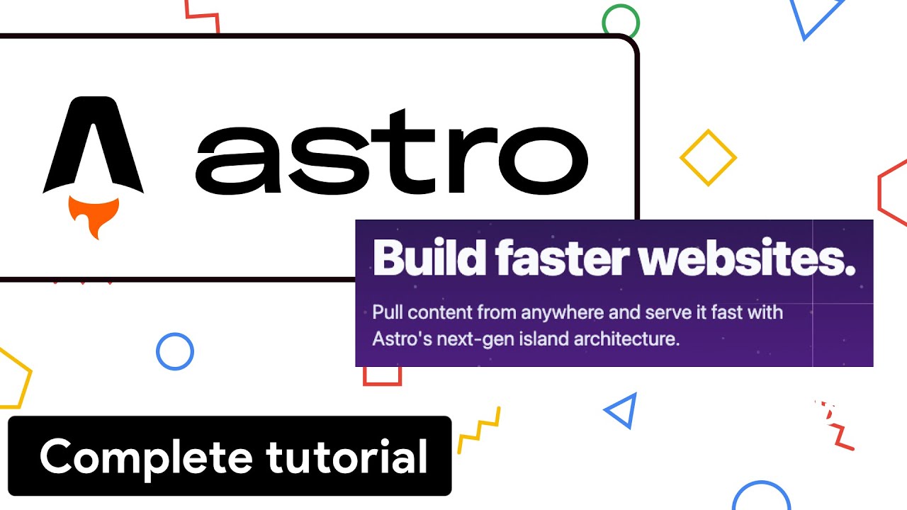Astro Complete Tutorial Youtube