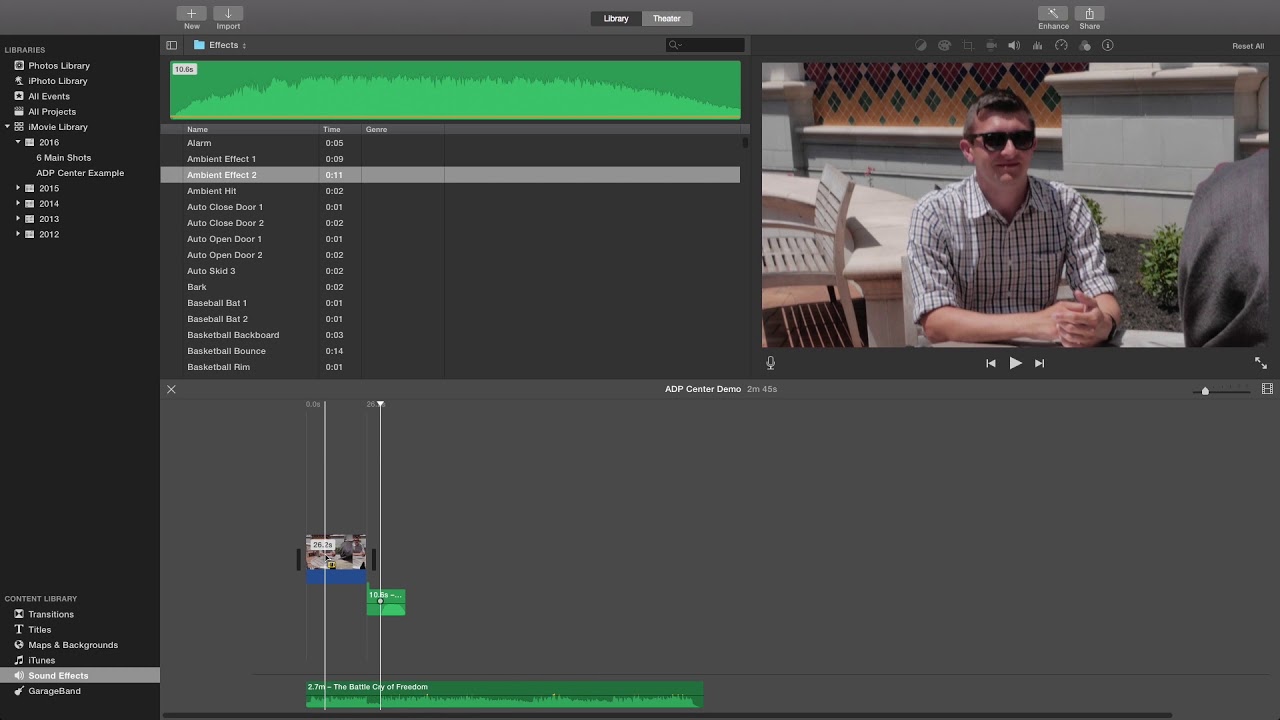 Basic Editing Youtube