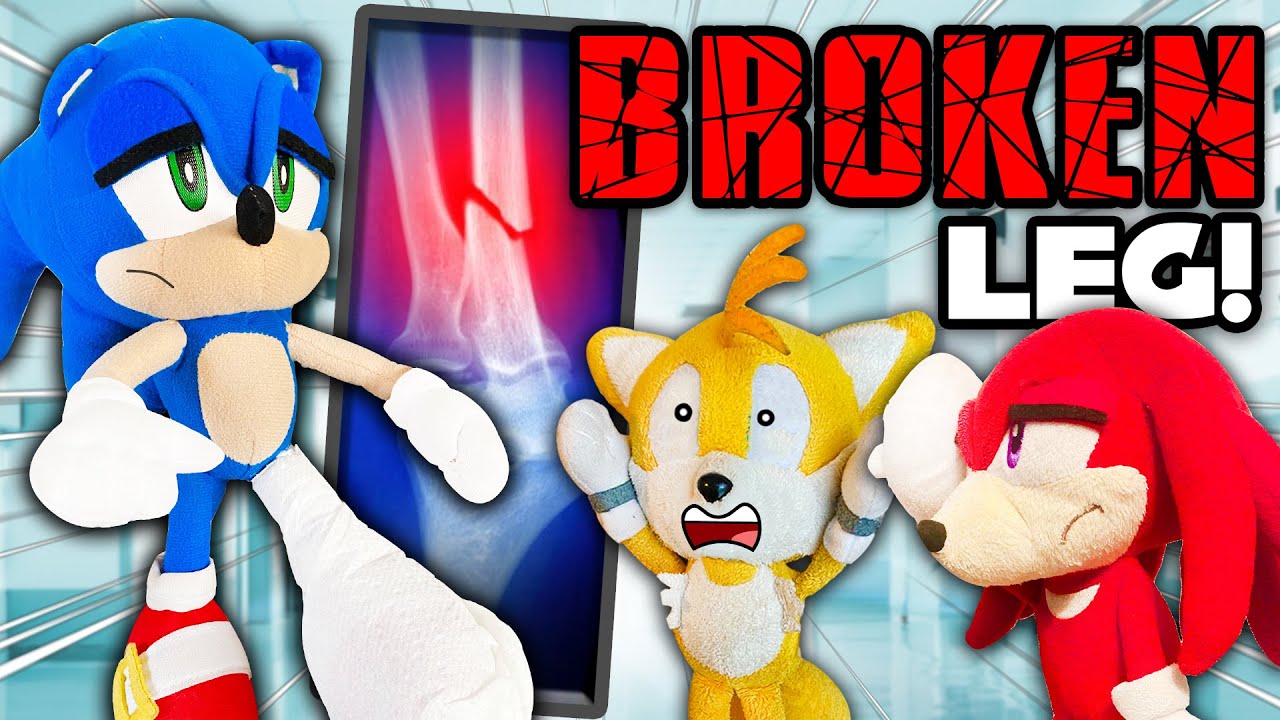 Sonic S Broken Leg Sonic And Friends Youtube