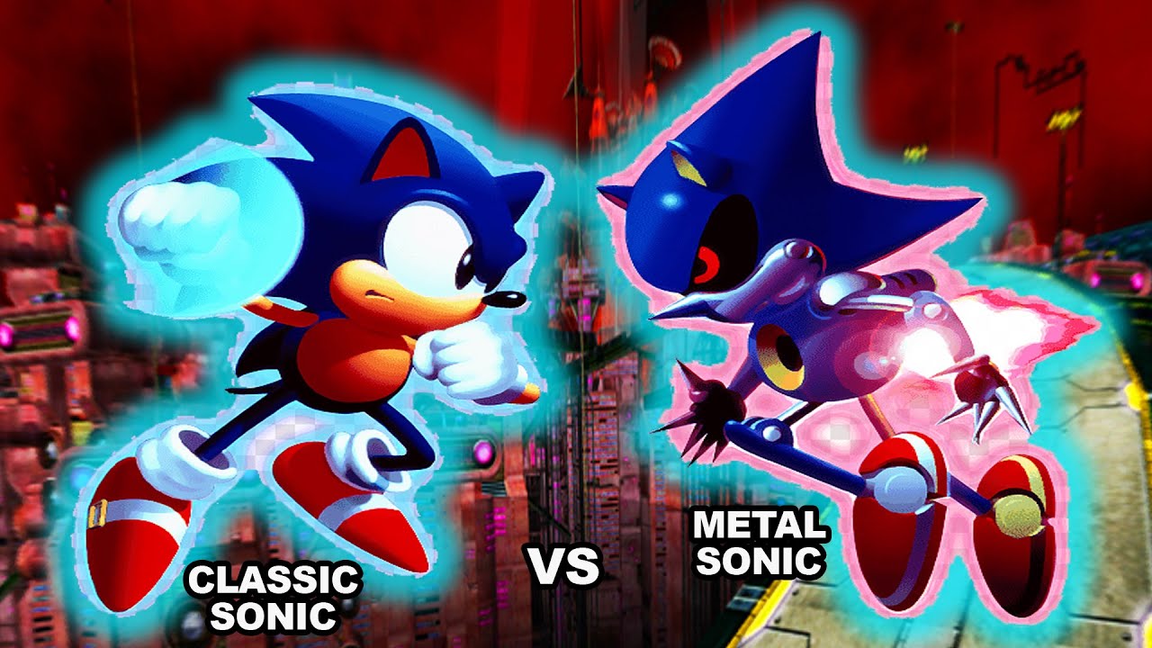 Classic Sonic Vs Metal Sonic Sonic Generations Pc Hd Youtube