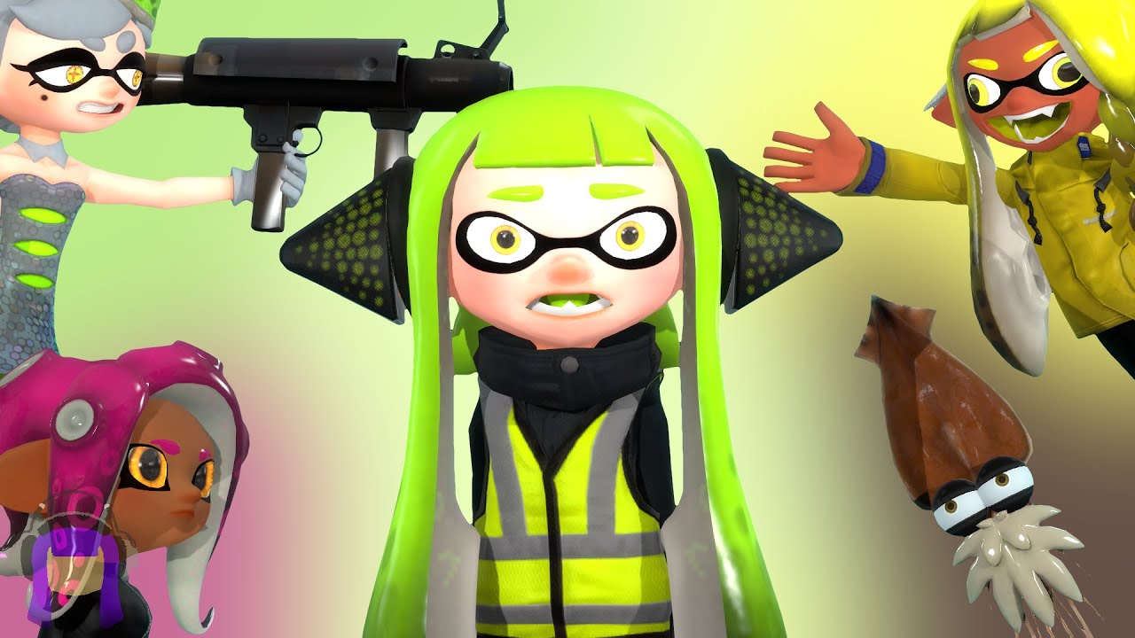 Splatoon Animation Meme Compilation Youtube