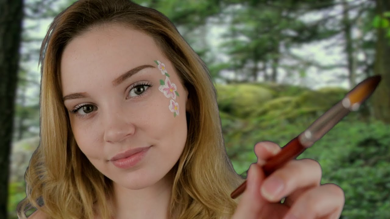 Asmr Painting Your Face 笙 Youtube