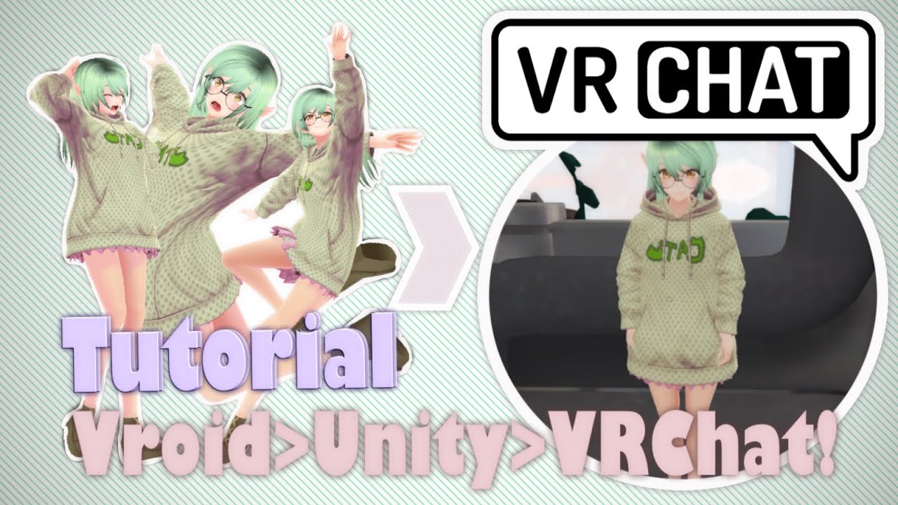Easy Tutorial How To Import Your Vroid Model Into Vrchat Using