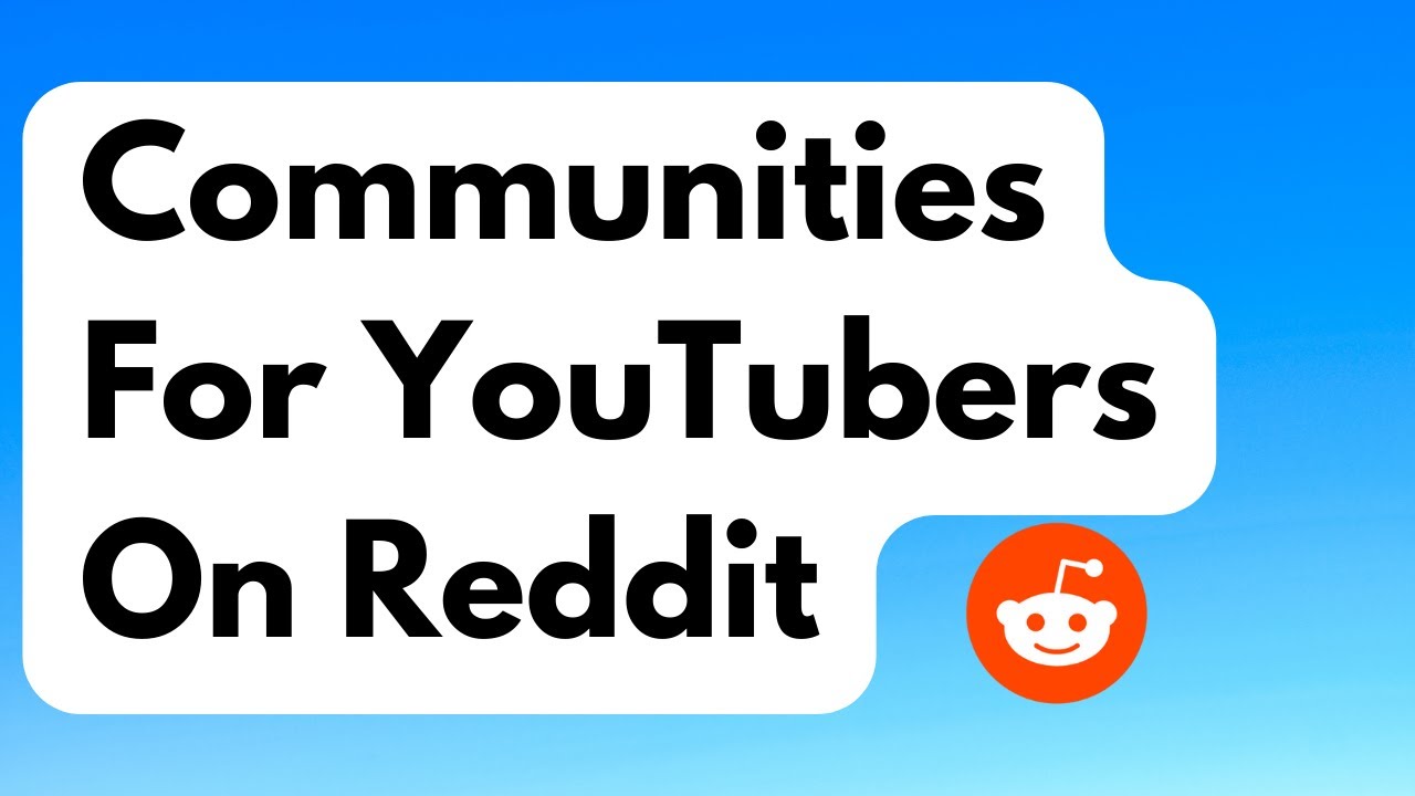 Subreddits For Youtube Creators Youtube