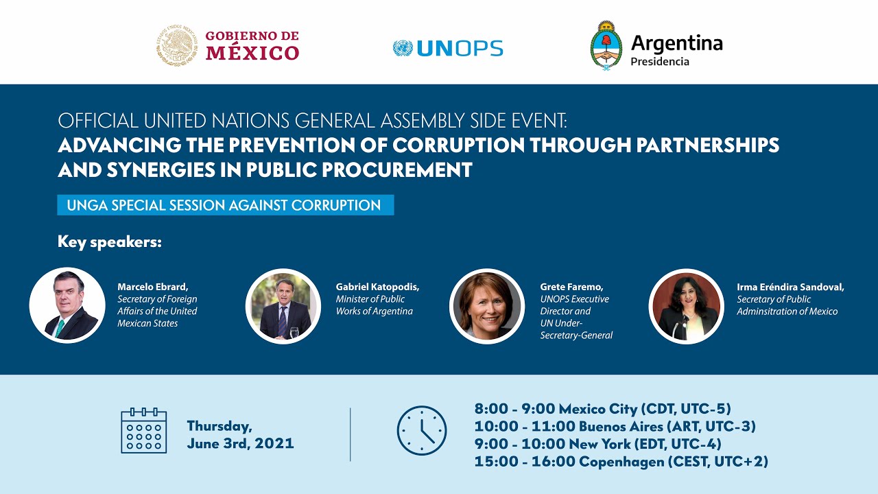Advancing The Prevention Of Corruption Through Partnerships And
