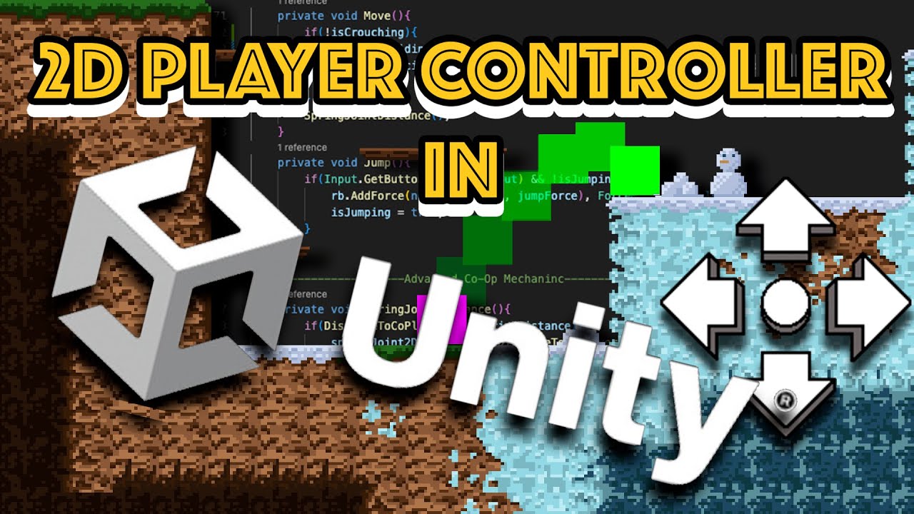 2d Character Movement In Unity Tutorial Youtube