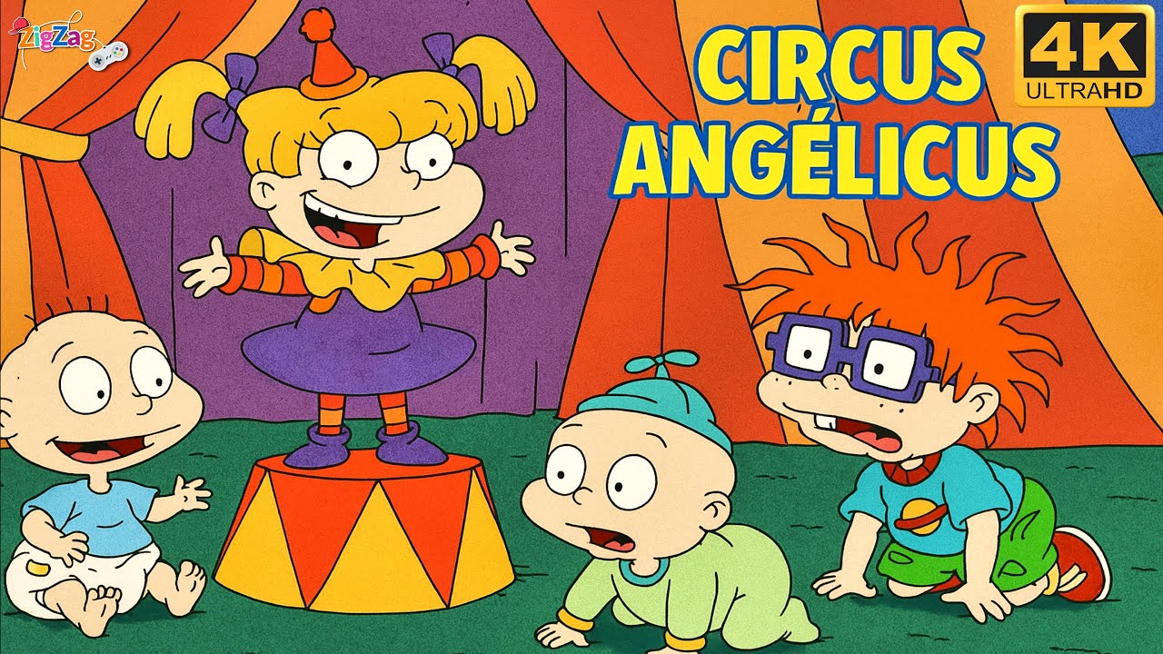 Rugrats Search For Reptar 2 Circus Angelicus Português Ps1 4k