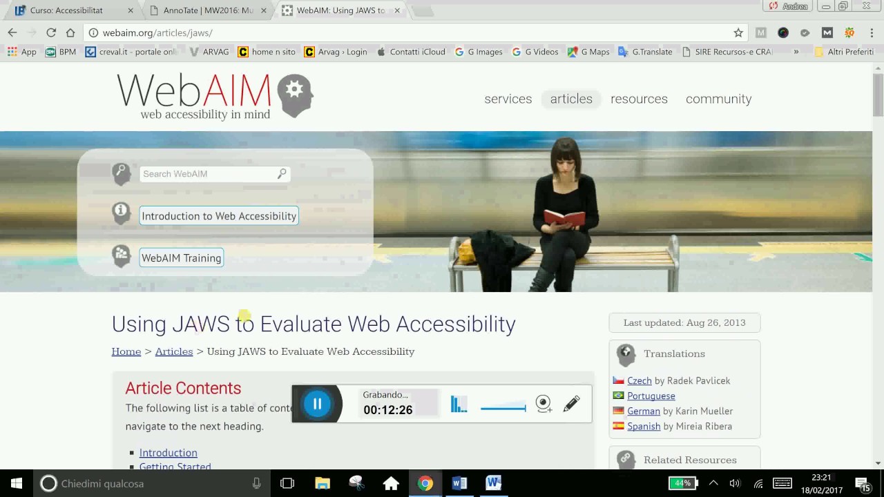 Videoaccessibility Youtube