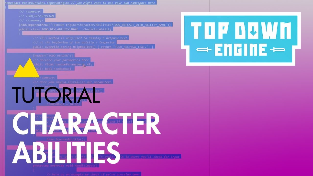 Topdown Engine Tutorial Character Abilities Youtube