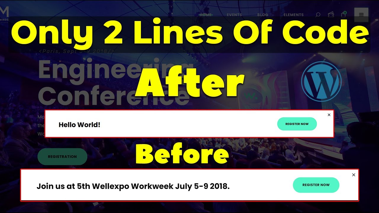 How To Replace Text In Wordpress Website Using Javascript Youtube