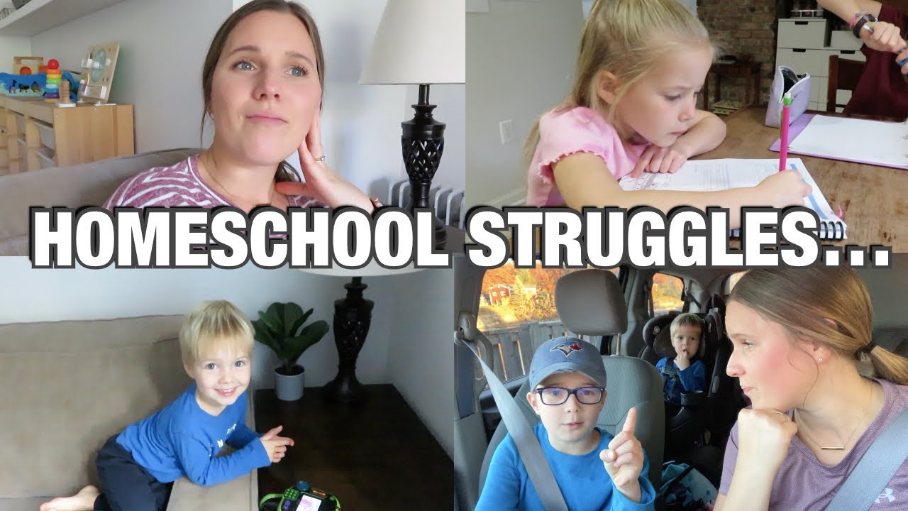 Day In The Life Homeschool Routine Current Struggles Youtube
