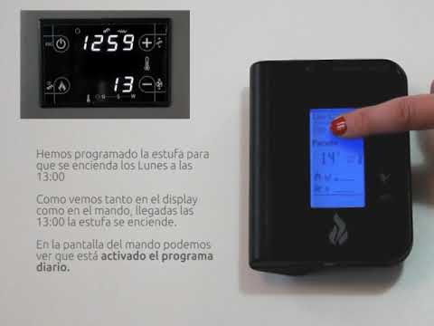 Cómo Programar Tu Estufa Fuoco Vivo Menú Crono Youtube