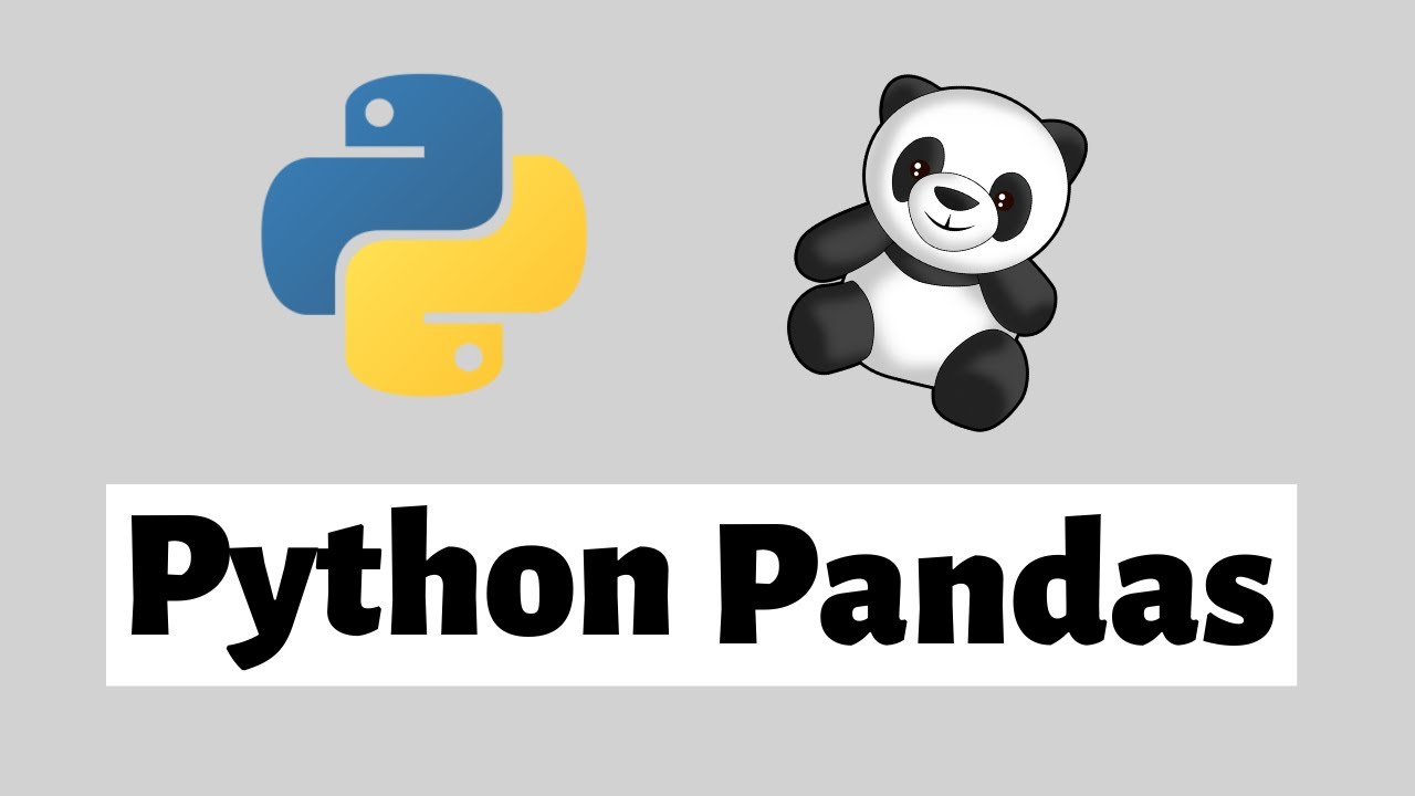Python Pandas Tutorial Youtube