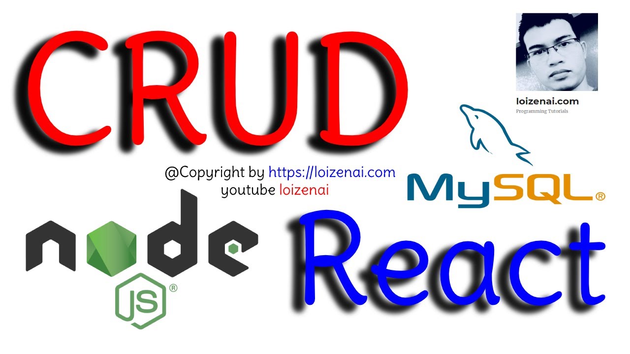 Reactjs Nodejs Mysql Crud Example Youtube