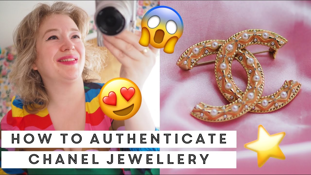 Real V Fake Chanel Brooch How To Authenticate Chanel Jewellery Super
