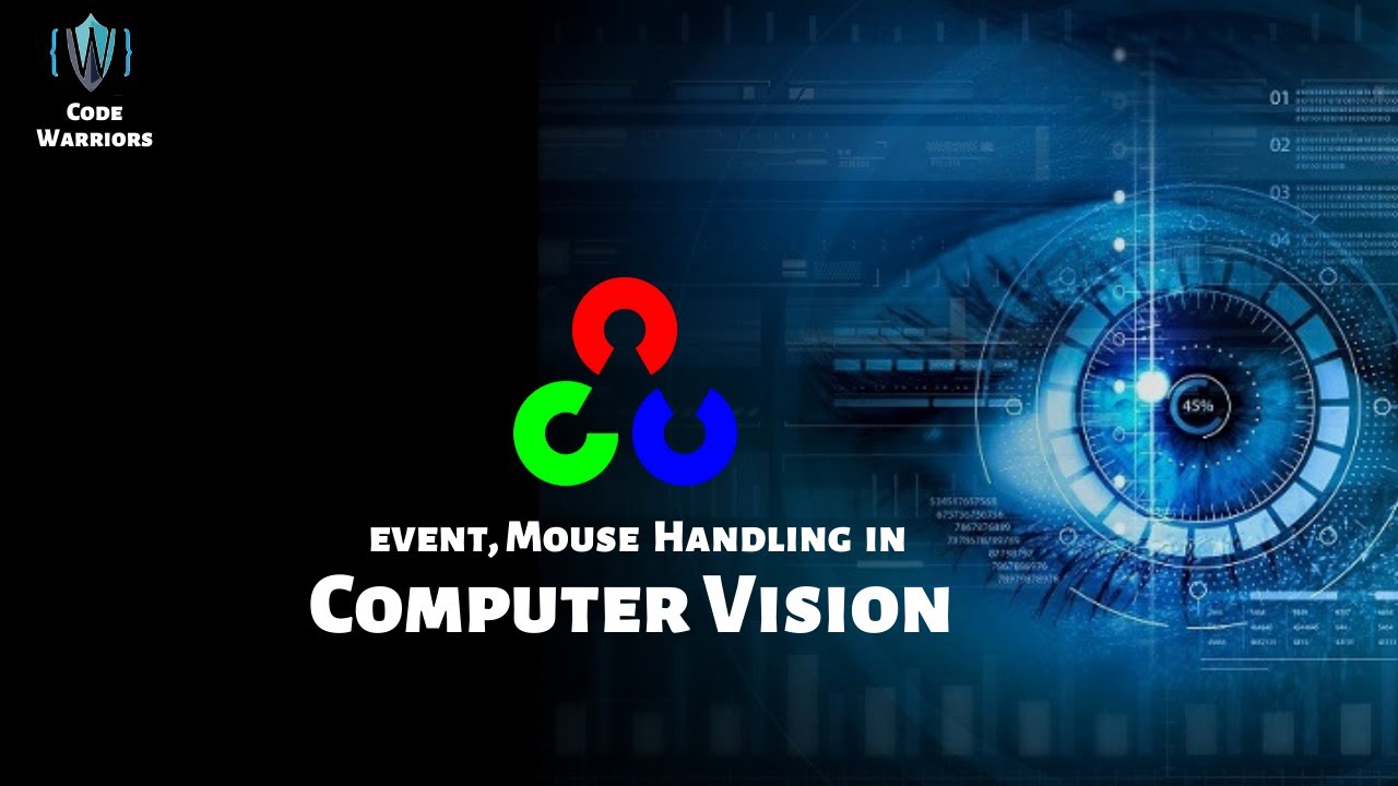 Mouse Event Handling Computer Vision Python Opencv Code Warriors