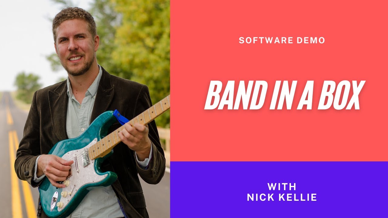 Band In A Box Demo How To Make Backing Tracks Youtube