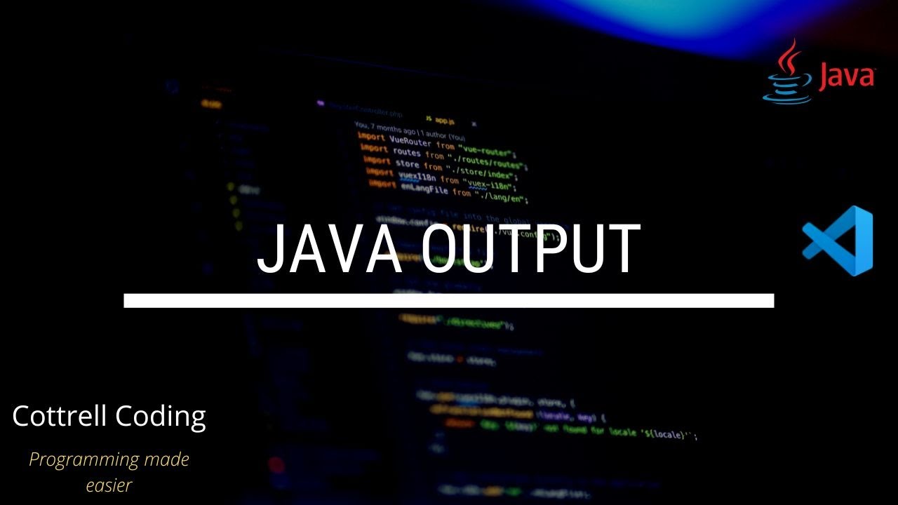 Java Output Youtube