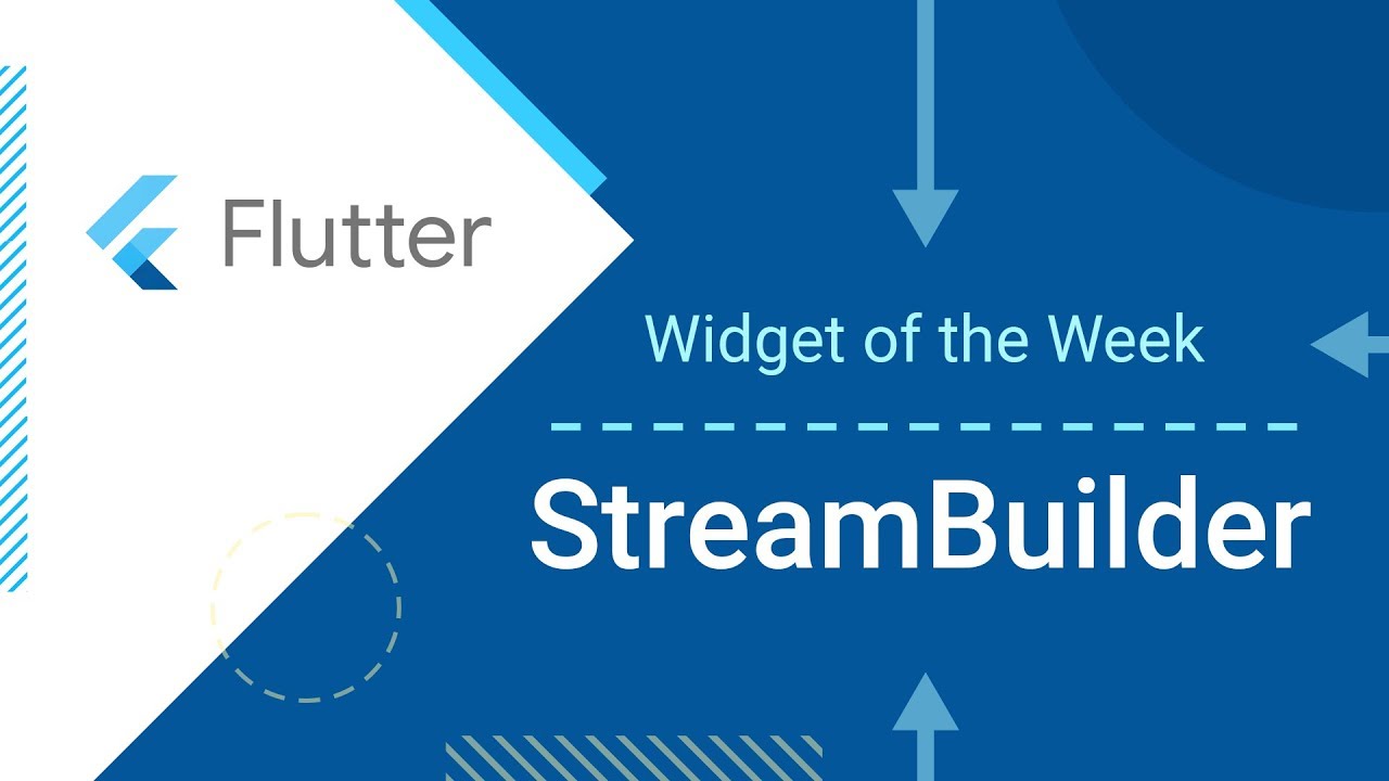 Streambuilder Flutter Widget Of The Week Youtube