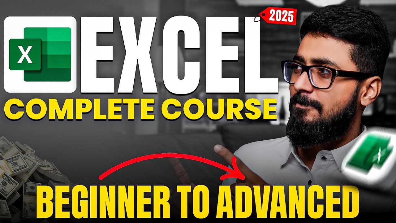 Advance Excel Tutorial For Beginners Complete Microsoft Excel Full