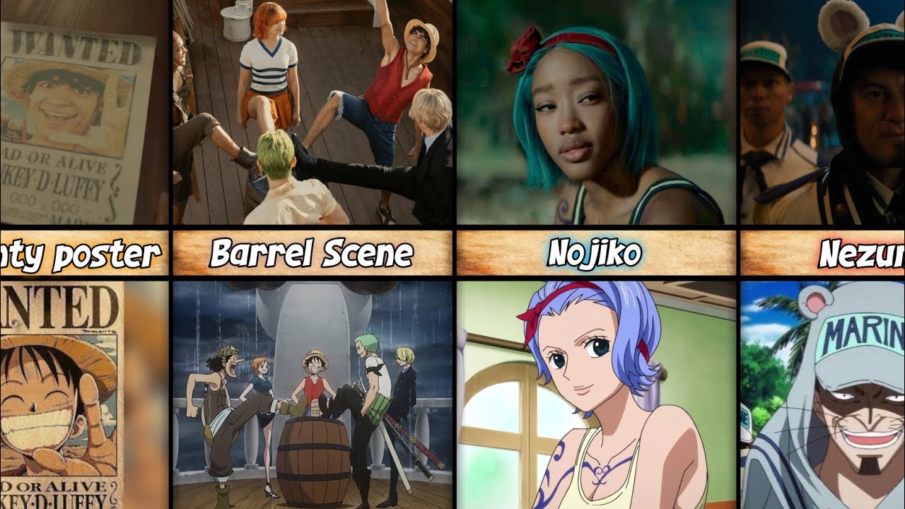 Comparison Between One Piece Netflix Live Action And Anime Part 5 5