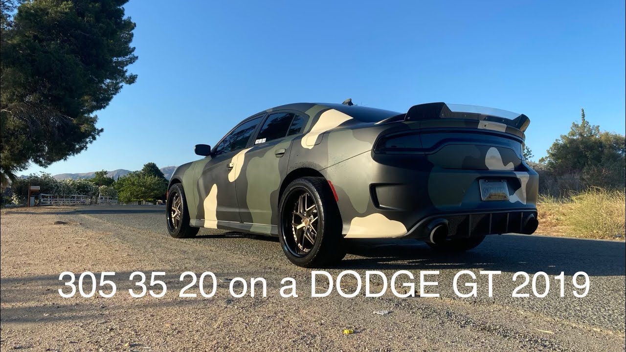 305 35 20 On Dodge Charger Gt 2019 Niche Wheels I Love Them One Last