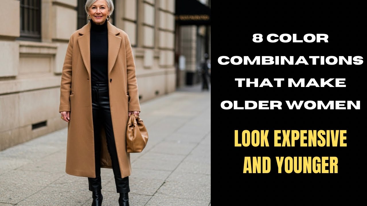 8 Color Combinations That Make Older Women Look Expensive Younger And