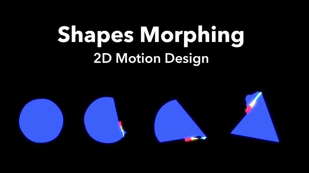 2d Motion Design Shapes Morphing Youtube