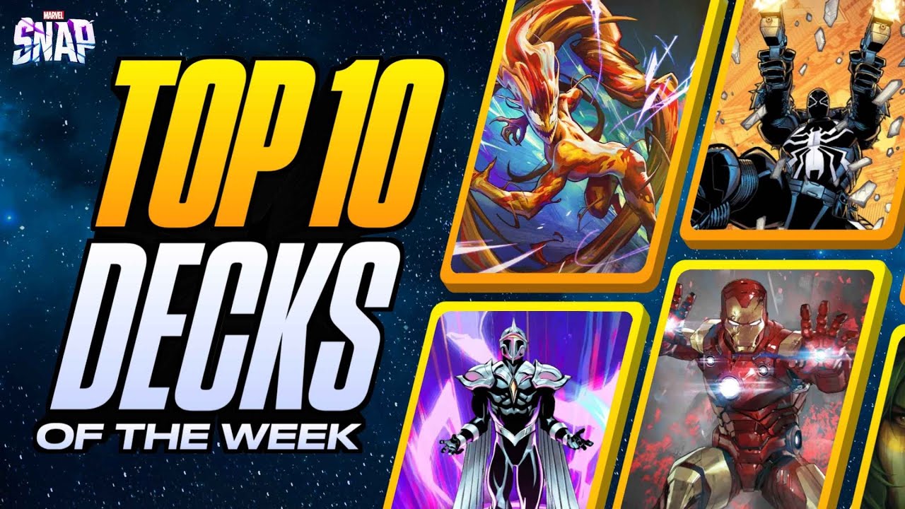 Top 10 Best Decks In Marvel Snap Weekly Marvel Snap Meta Report 101