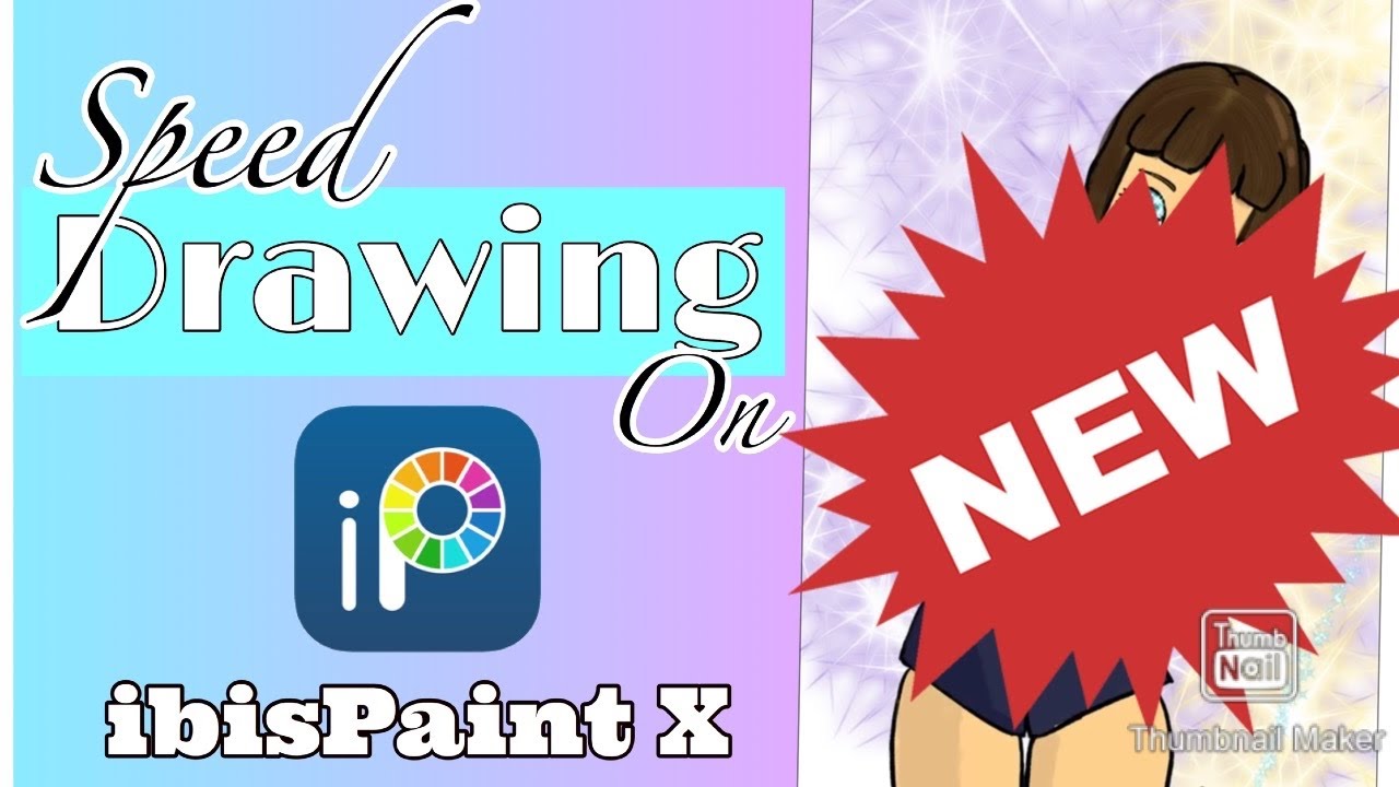 Speed Drawing On Ibispaint X Youtube