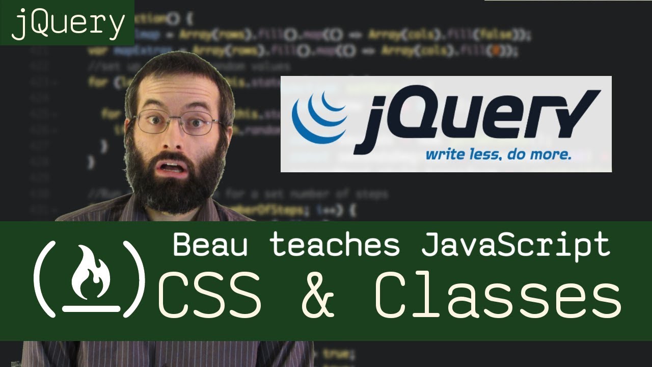 Jquery Css And Classes Youtube