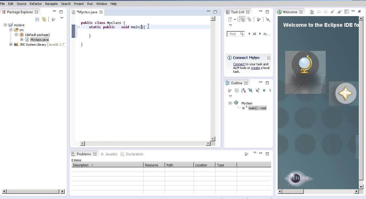 Java Programming Tutorial 4 Hello World Youtube