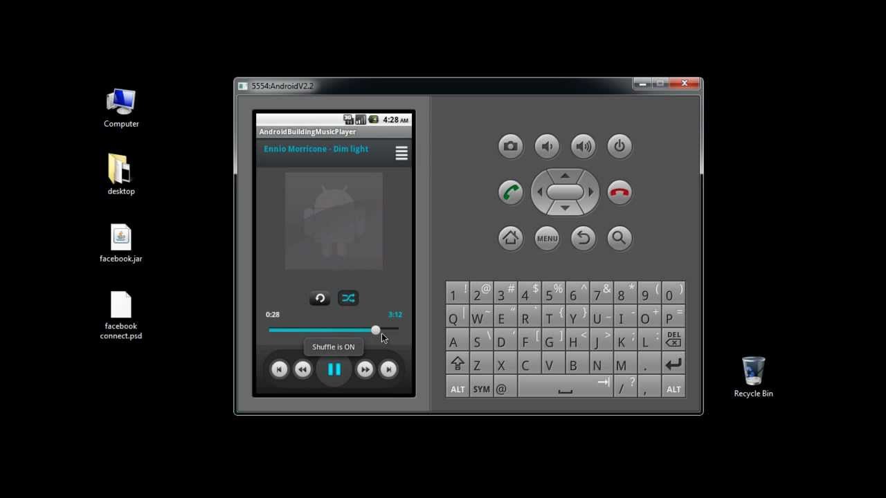 Android Building Audio Player Tutorial Demo Youtube