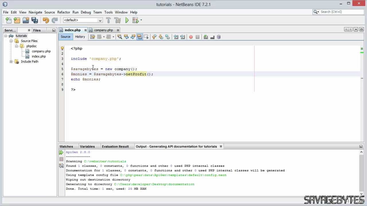Phpdoc Simple Intro To The Advantages Of Commenting Php Code Youtube