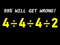 Only 3 Can Solve This Simple Math Problem Maths Joys Mp3 Music & Mp4 video downloads