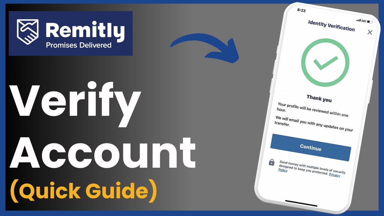 How To Verify Remitly Account Youtube