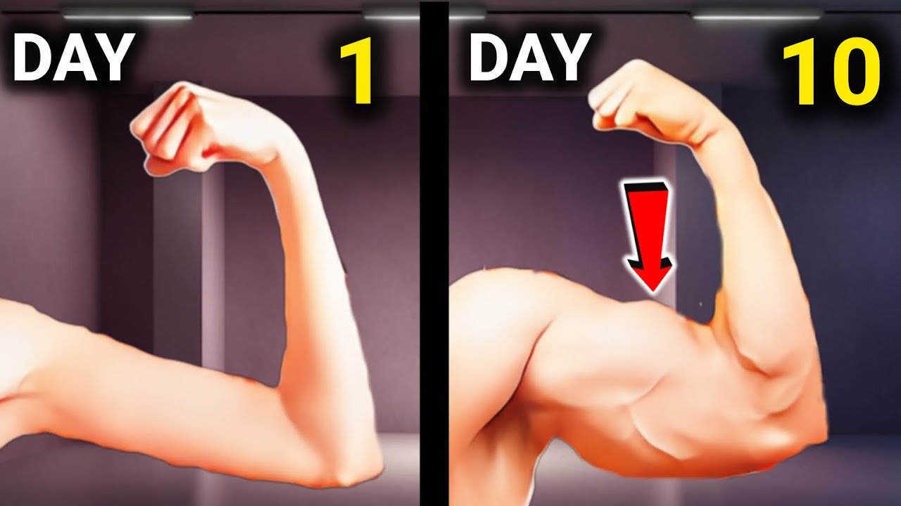 Bigger Arms In 5 Minutes Home Workout Youtube
