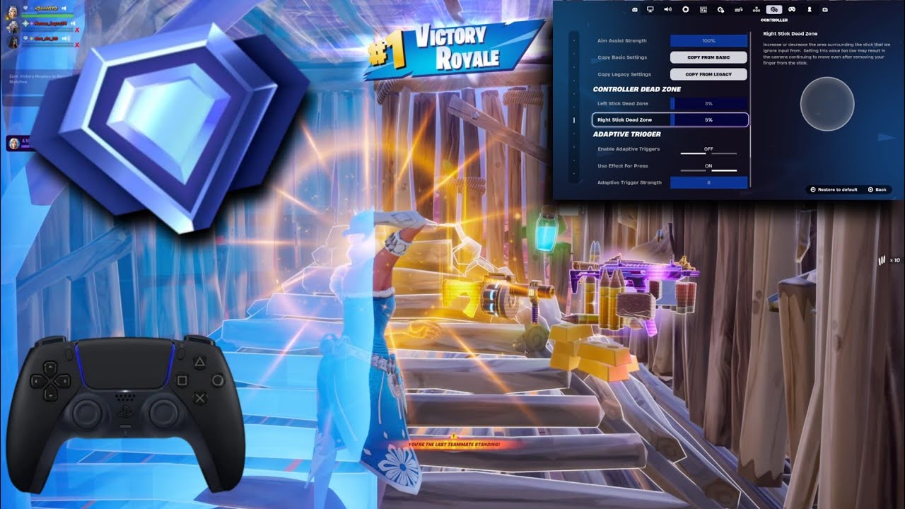 New Best Controller Settings For Chapter 6 Ranked Reload Aimbot