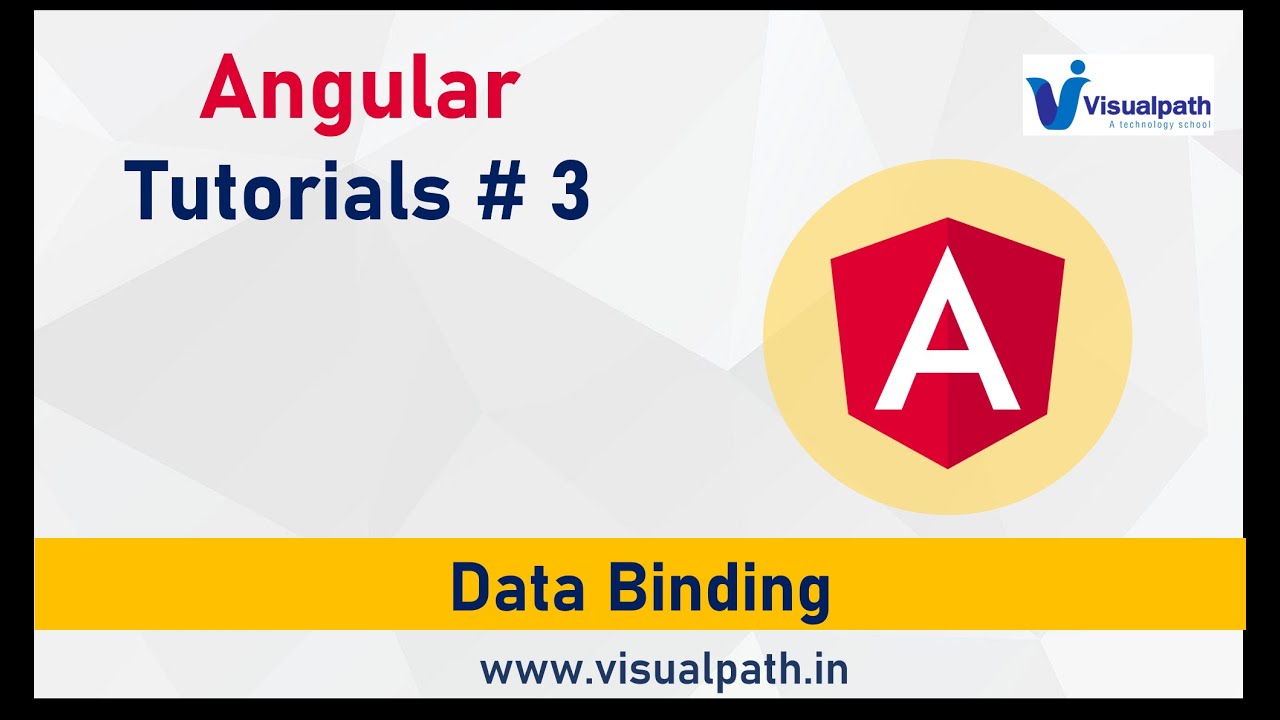 Data Binding Angular Tutorial For Beginners Visualpath Youtube