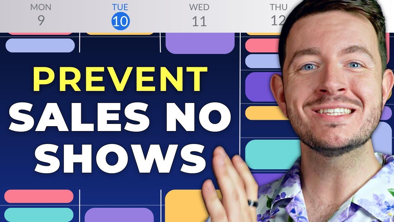 3 Simple Steps To Reduce No Shows In Sales Youtube