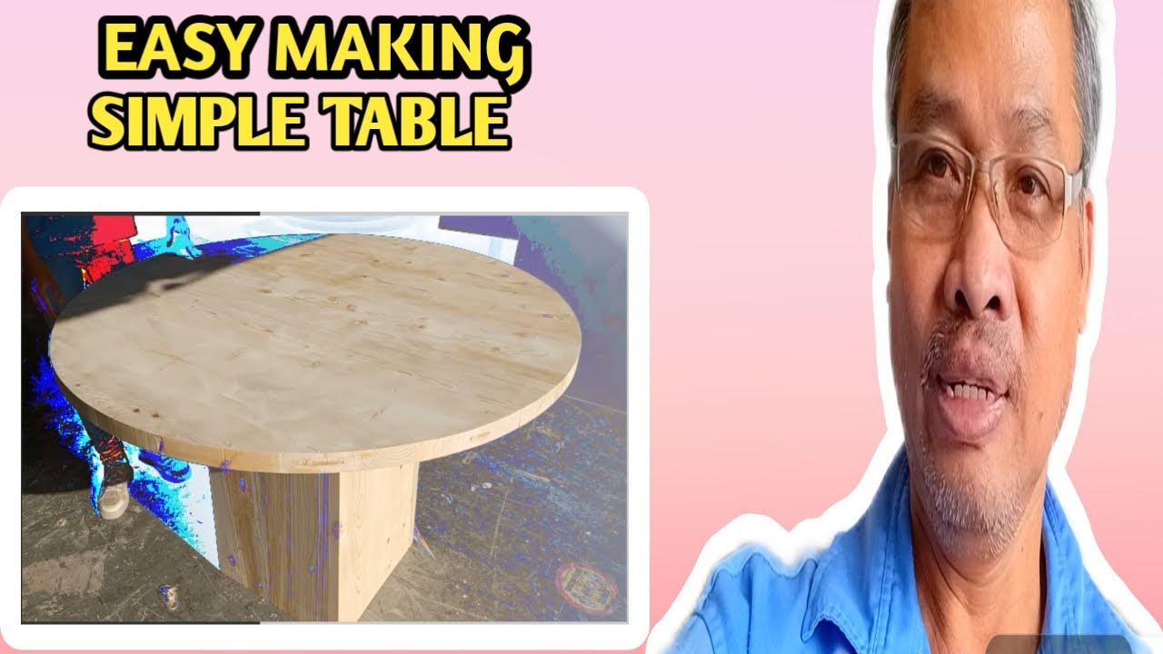Easy Making Simple Table Youtube