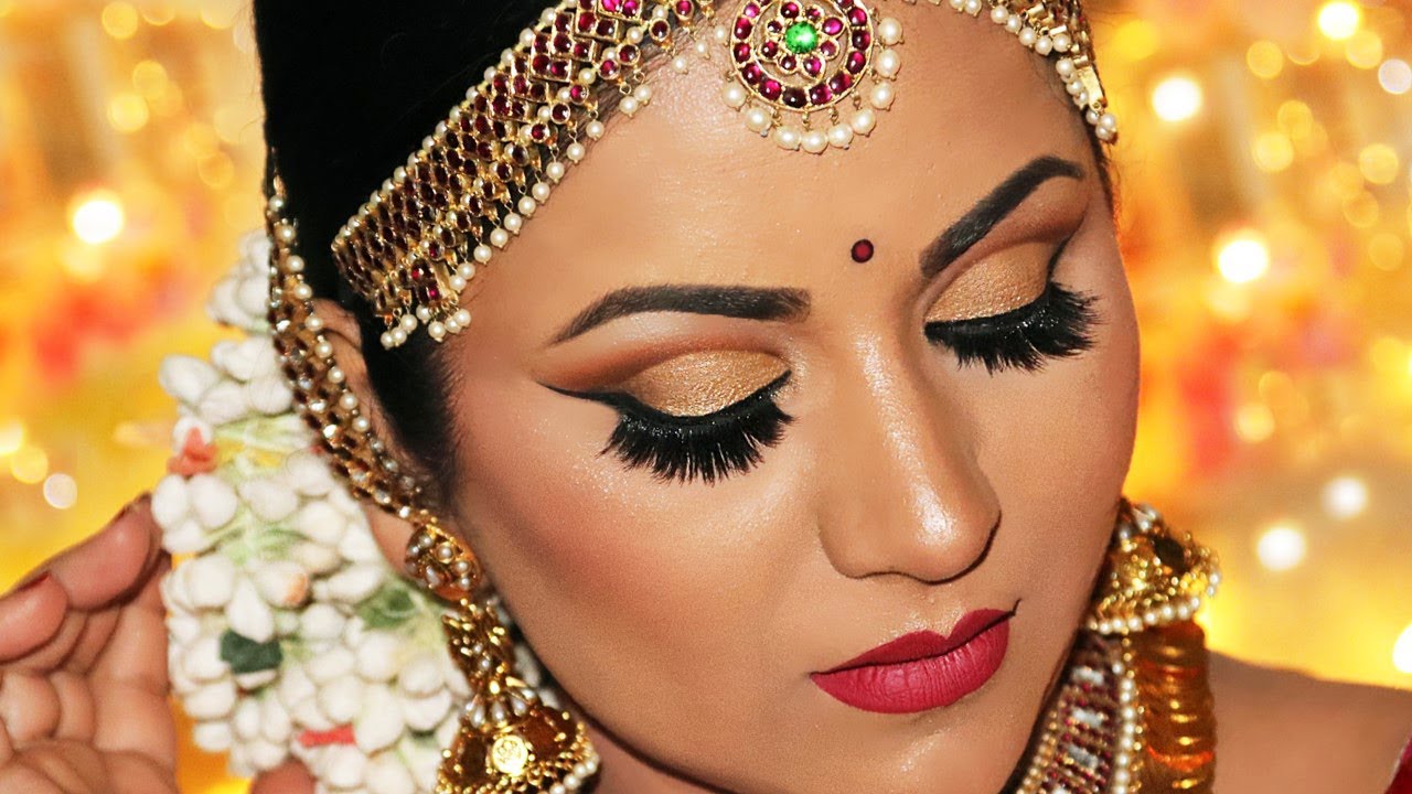 Bridal Makeup Tutorial South Indian Saubhaya Makeup