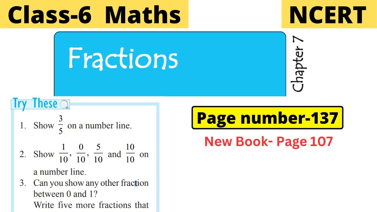 Class 6 Maths Chapter 7 Fractions Try These Page Number 137 Solution