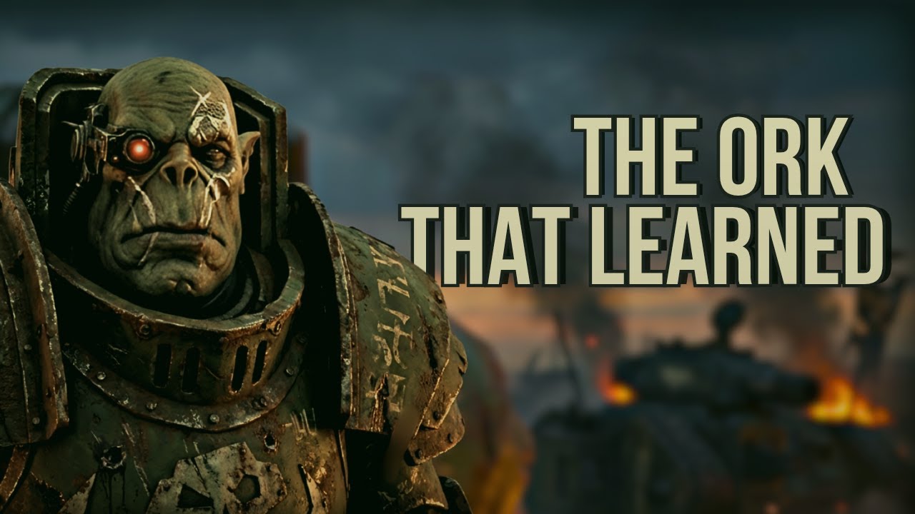 What Happens When An Ork Starts To Learn Warhammer 40k Lore Story